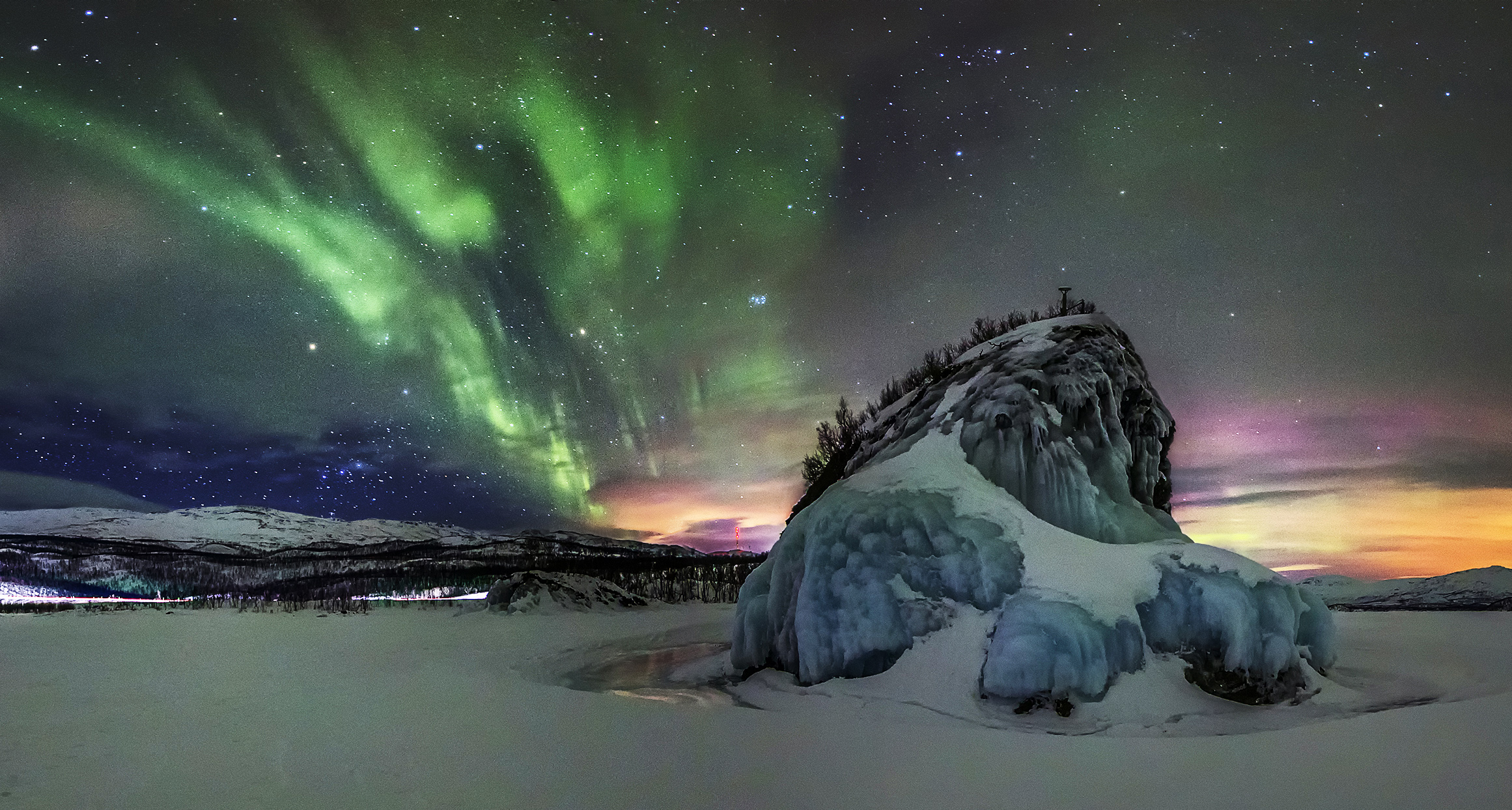 Norrsken i Abisko - Nattmolnet